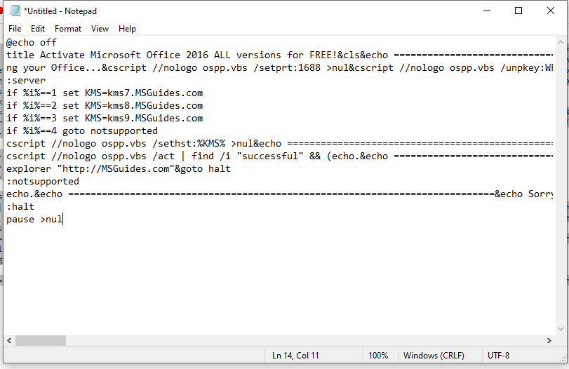 Cara Aktivasi Office 2016 Dengan CMD – BMD Technology Centre ...