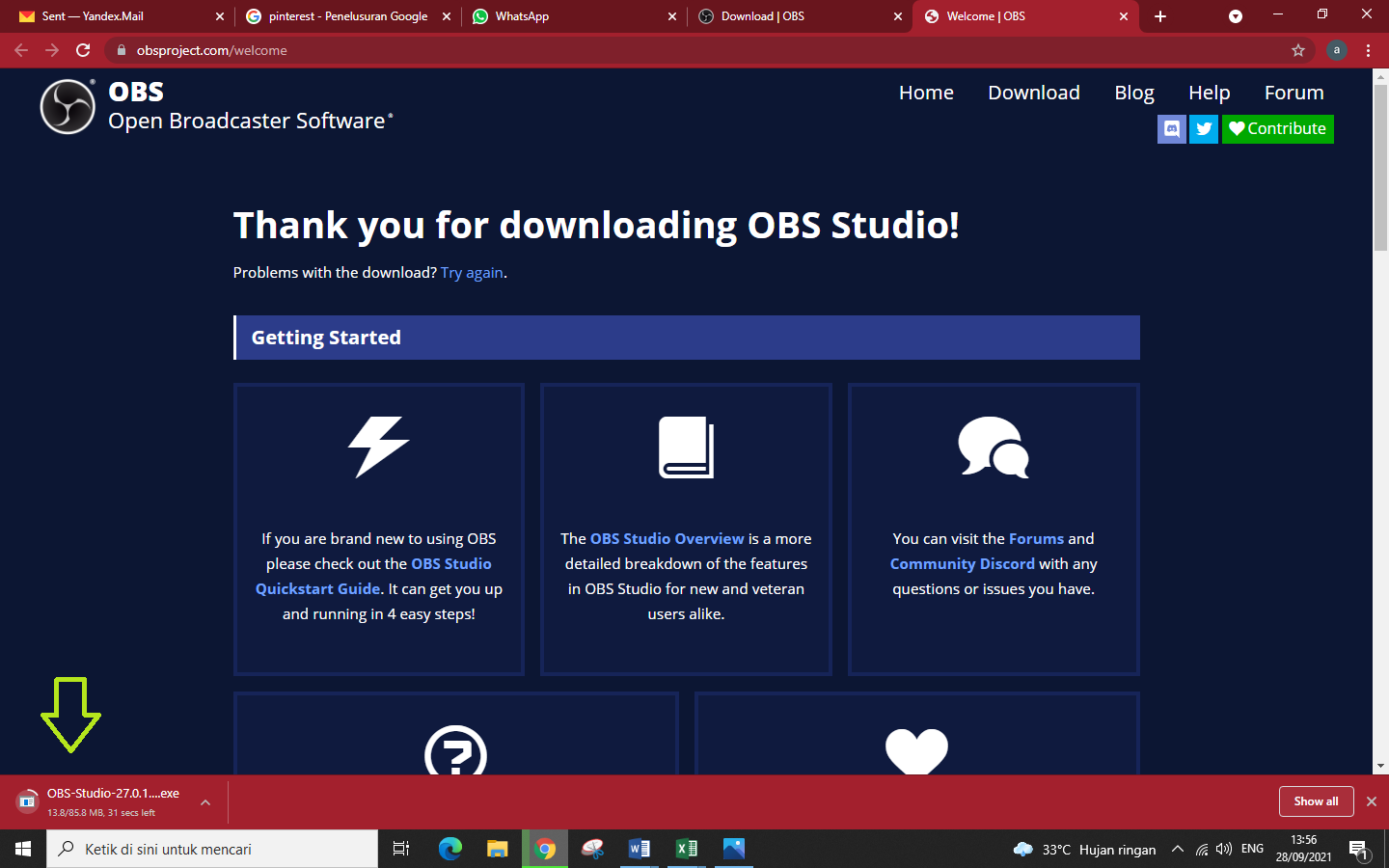 Cara Install Software OBS, Software Perekam Layar Monitor – BMD ...