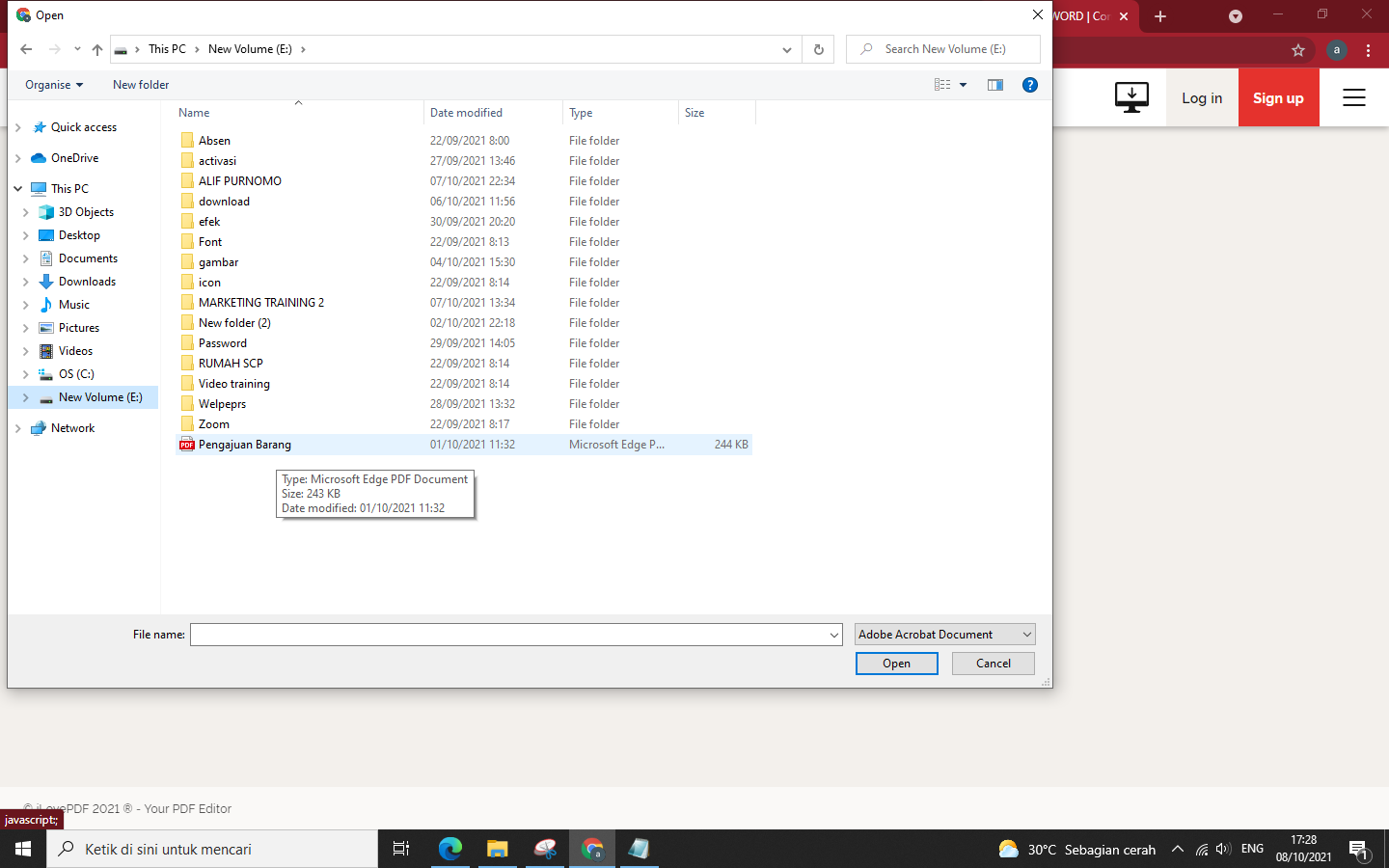 Cara Merubah file PDF ke Word Tanpa Harus Install Software Tambahan